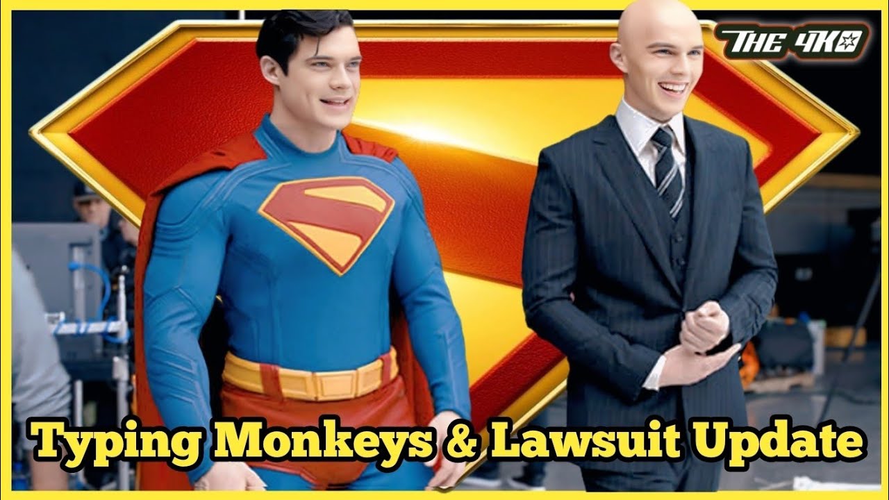James Gunn's Superman: Typing Mutant Monkeys & Lawsuit Update #superman ...