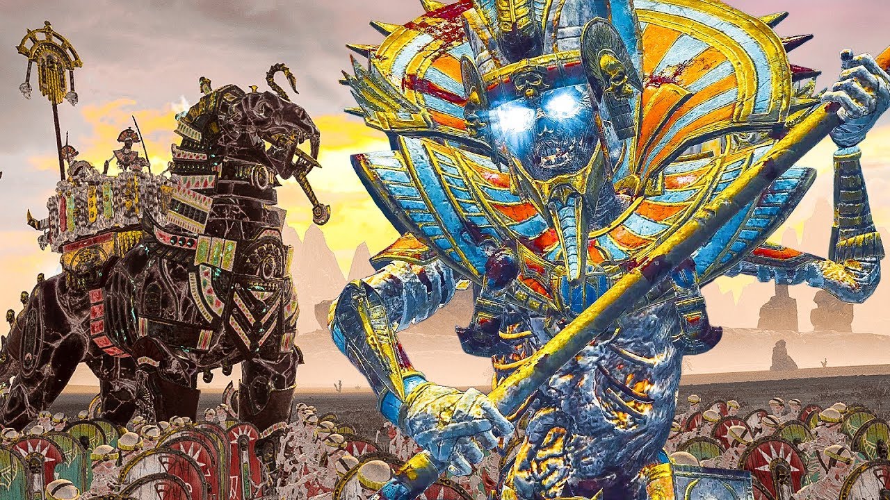 SETTRA THE IMPERISHABLE - Rise of the Tomb Kings - Total War WARHAMMER ...