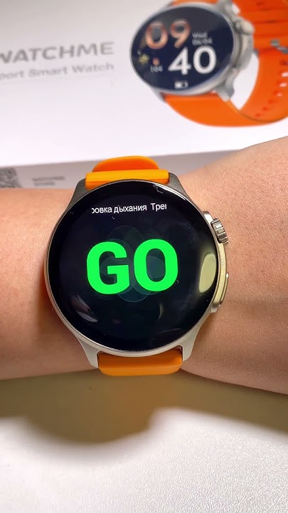 WatchMe К58 смарт часы: как включить практику дыхания #смартчасы # ...