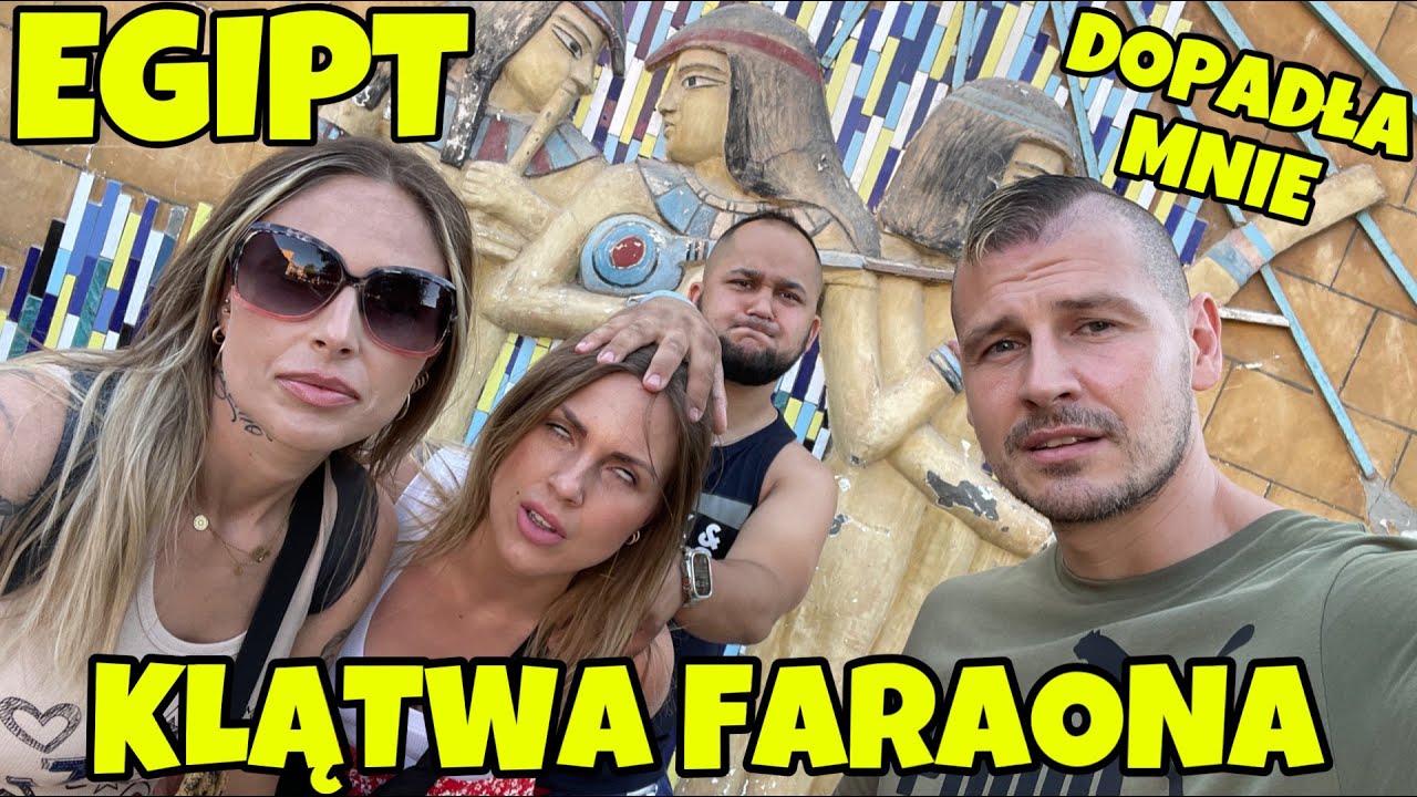 EGIPT - DOPADŁA MNIE KLĄTWA FARAONA - WAKACJE 2023 HURGHADA - YouTube