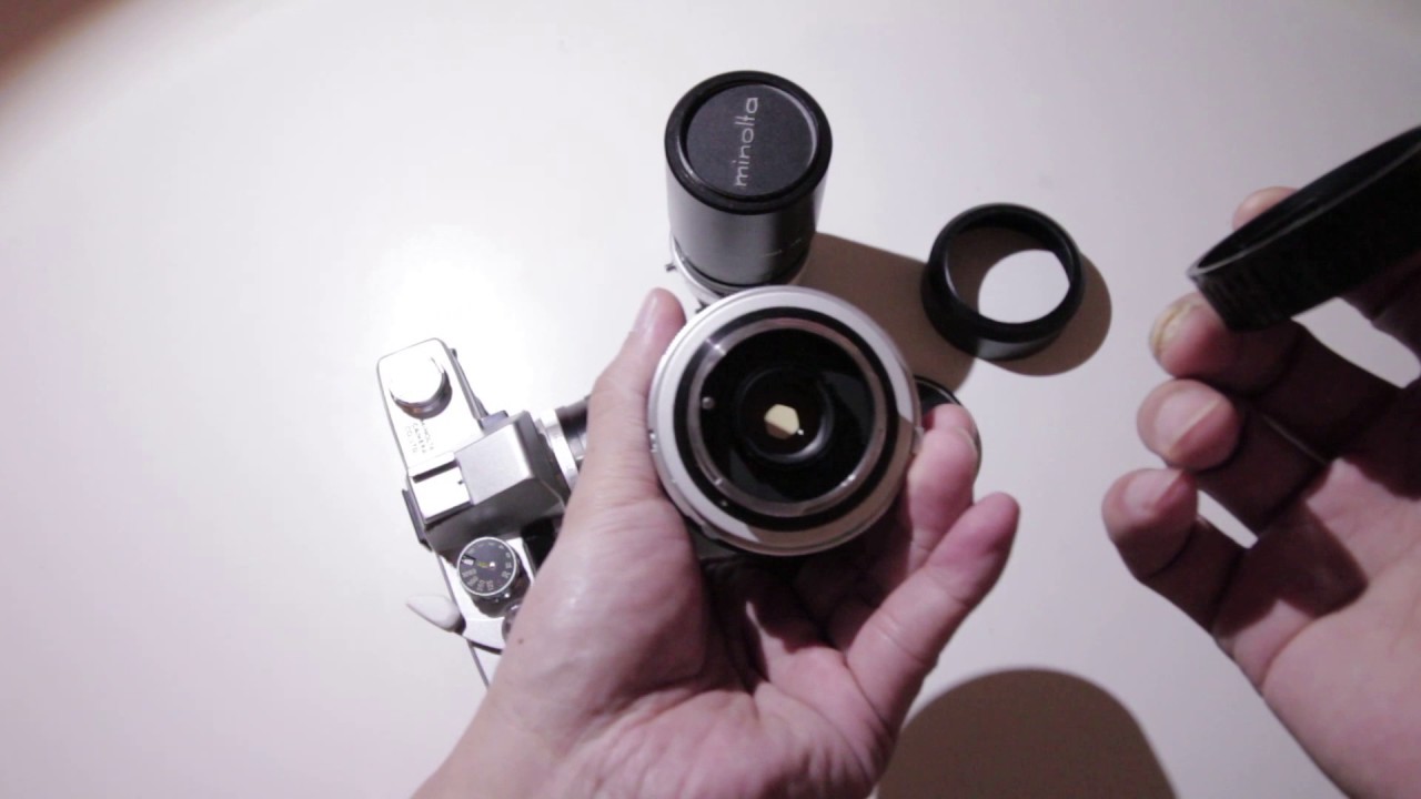 Minolta SRT-101 and sample photos
