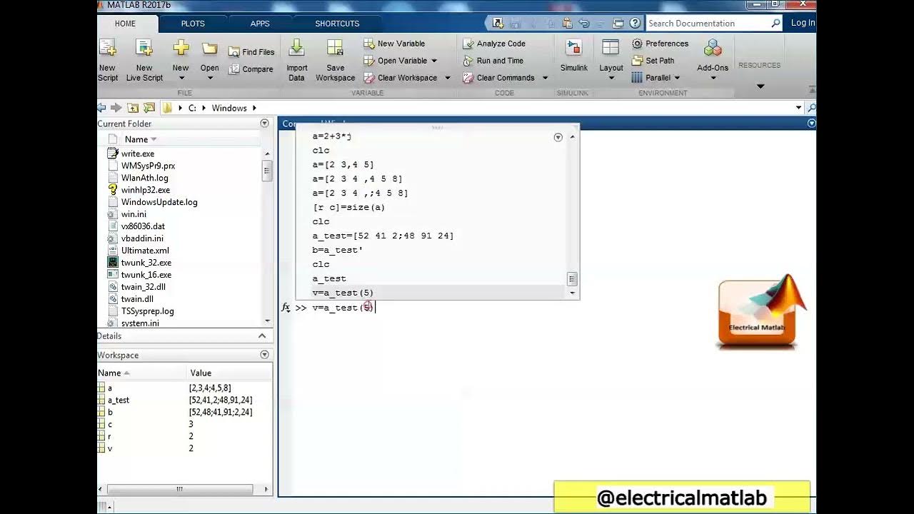 Training Of Matlab Software for Power Electrical Engineering_Session2_PART2 - YouTube