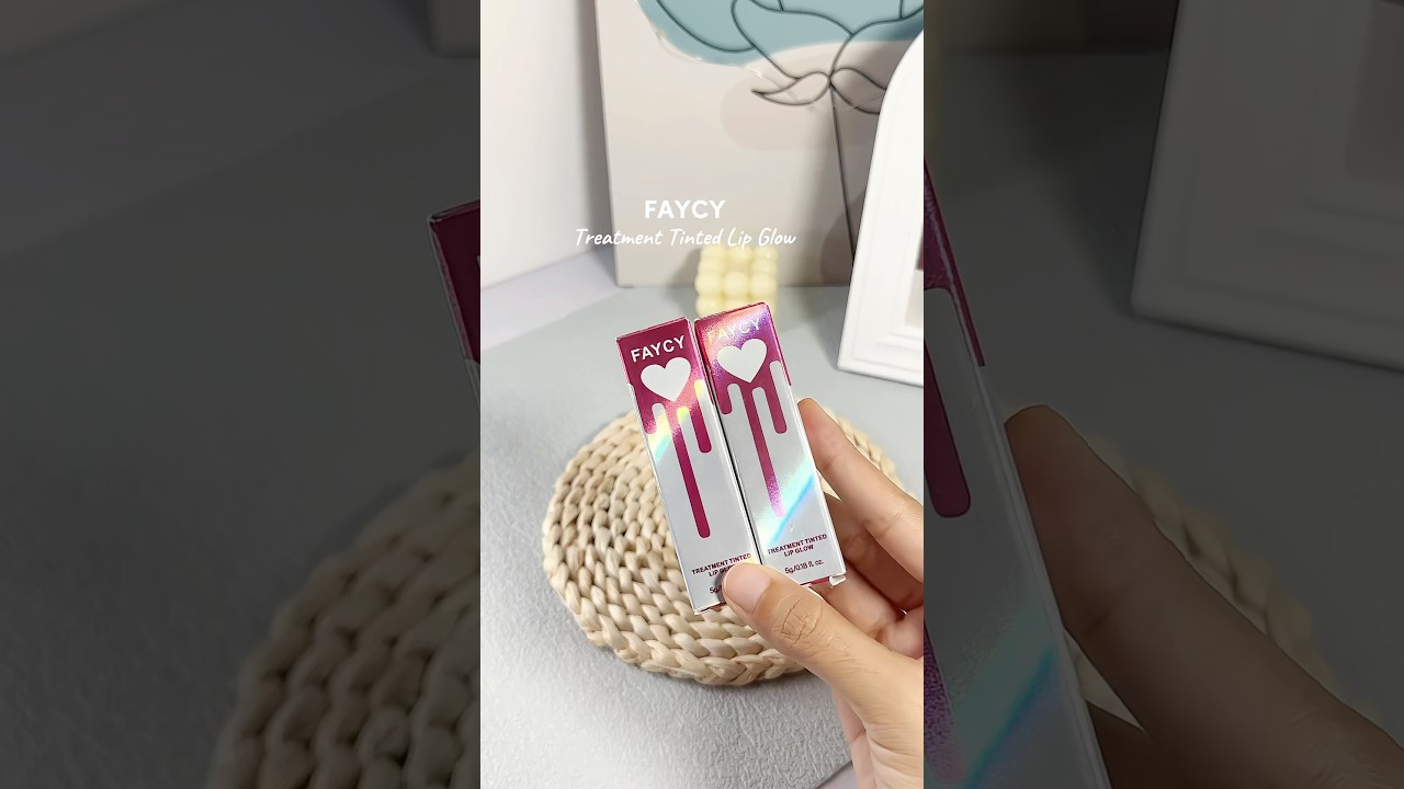 FAYCY treatment tinted lip glow #lipglow #lipbalm #lipgloss # ...