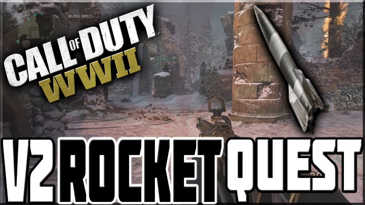 QUEST FOR THE V2 ROCKET! - CALL OF DUTY WWII - YouTube
