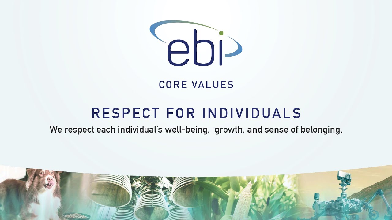 EBI Core Values - Respect for Individuals - YouTube