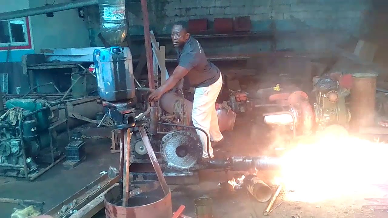 Fabrication d'un brûleur - YouTube