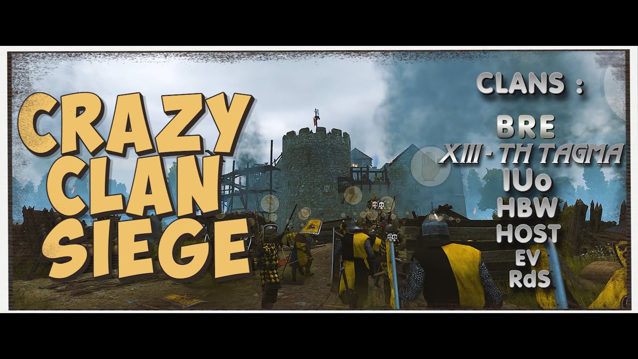 CRAZY CLANS SIEGE - YouTube