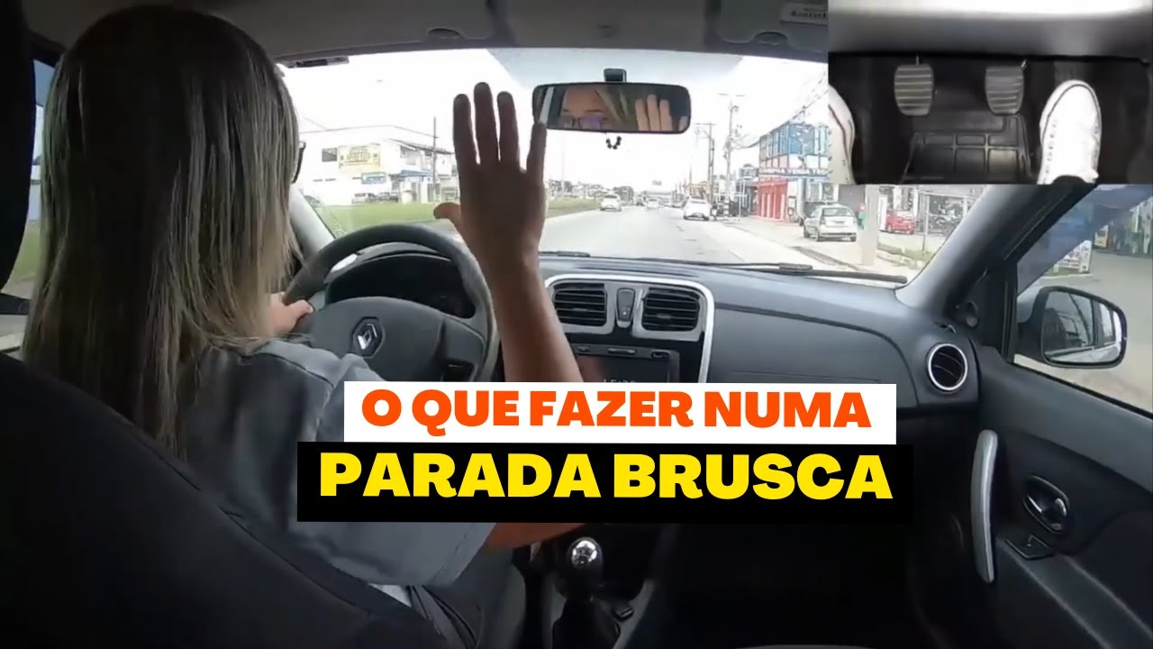 O QUE FAZER NUMA PARADA BRUSCA - YouTube