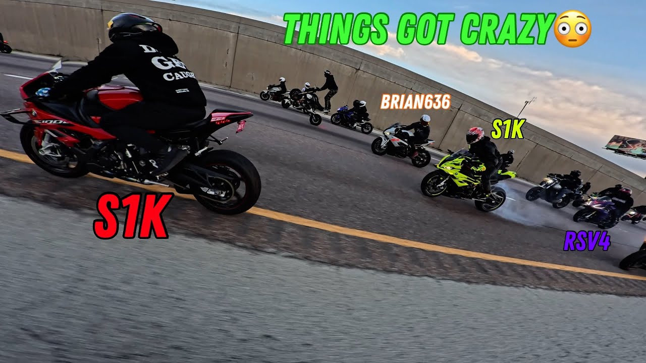 MY FULLY MODIFIED S1000RR MEETS BRIAN 636 🫣 - YouTube