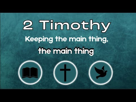 2 Timothy Chapter 2 verses 3-7 - YouTube