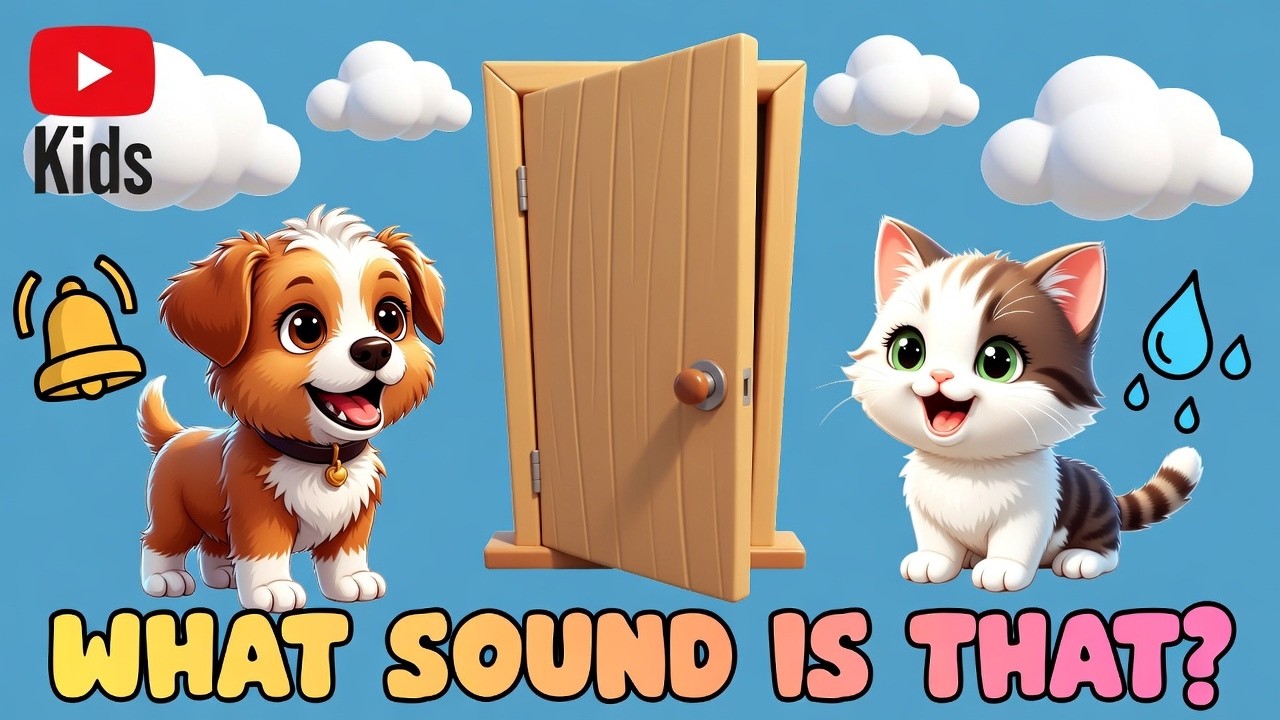 Sounds Around Us Song | Learn Everyday Sounds for Toddlers - YouTube