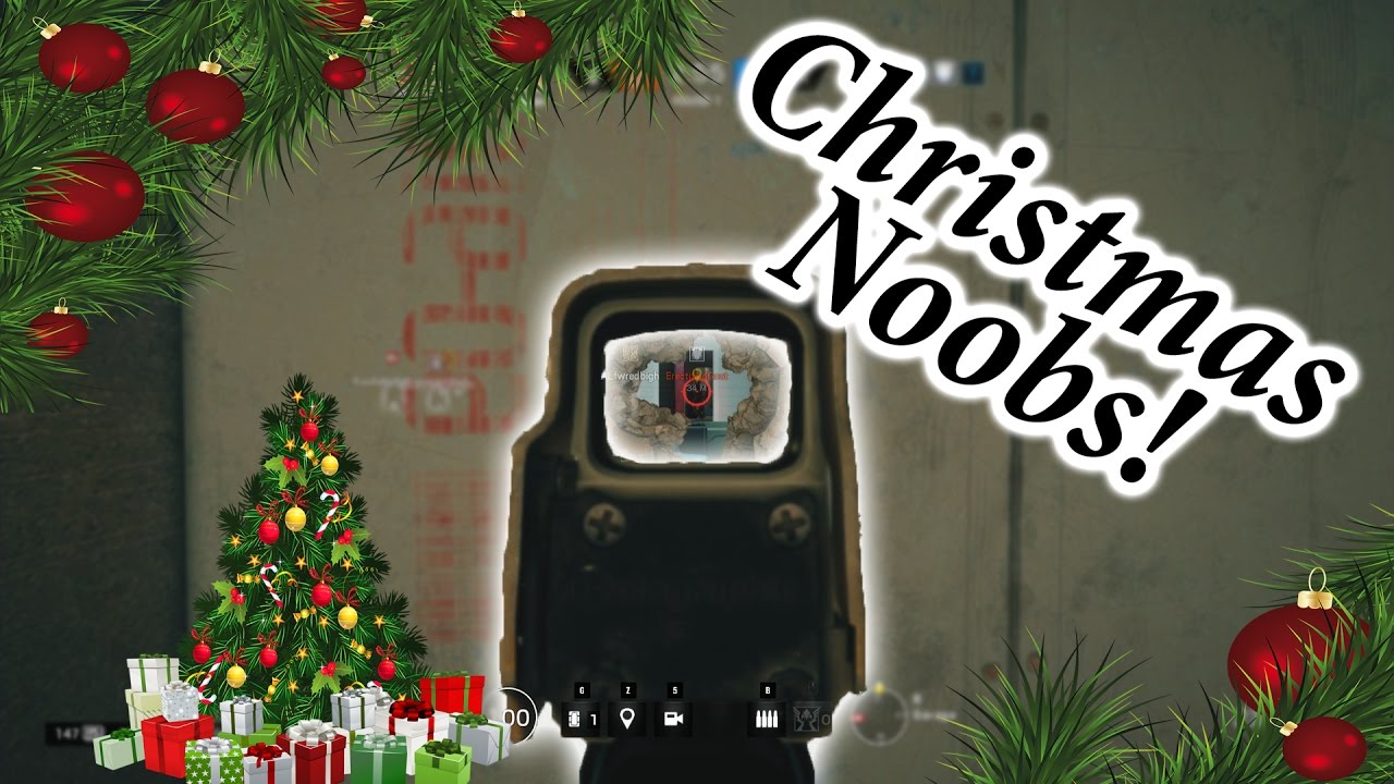 Tom Clancy's Rainbow Six Siege | Christmas NOOBS! dont follow the ...