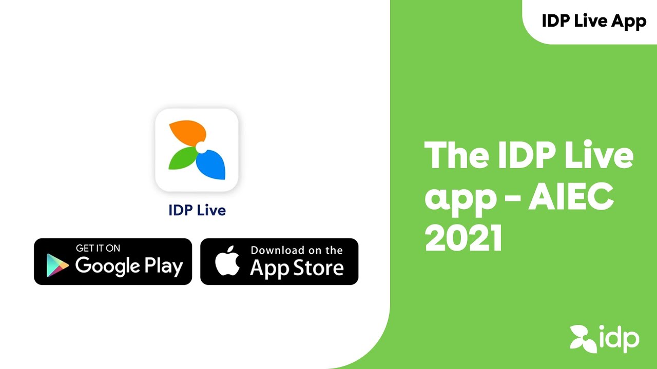 The IDP Live app – AIEC 2021 - YouTube