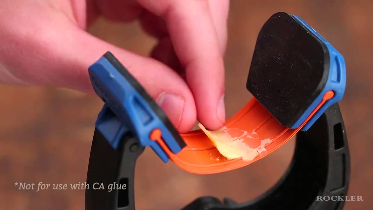 Rockler Bandy Clamps spring clamps for edge clamping - YouTube