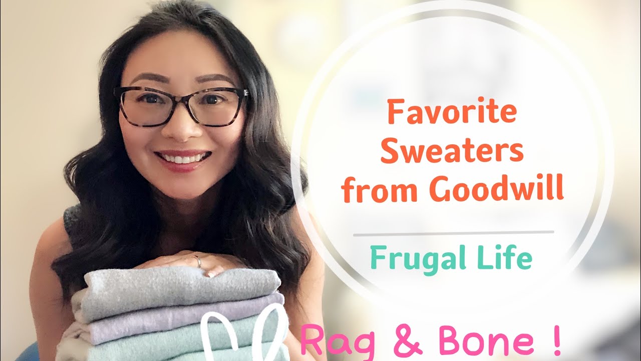Favorite Sweaters from Thrift Stores | Goodwill Finds | Frugal Life ...