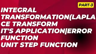 Integral transformation(Laplace transform|it's applicat... | Doovi