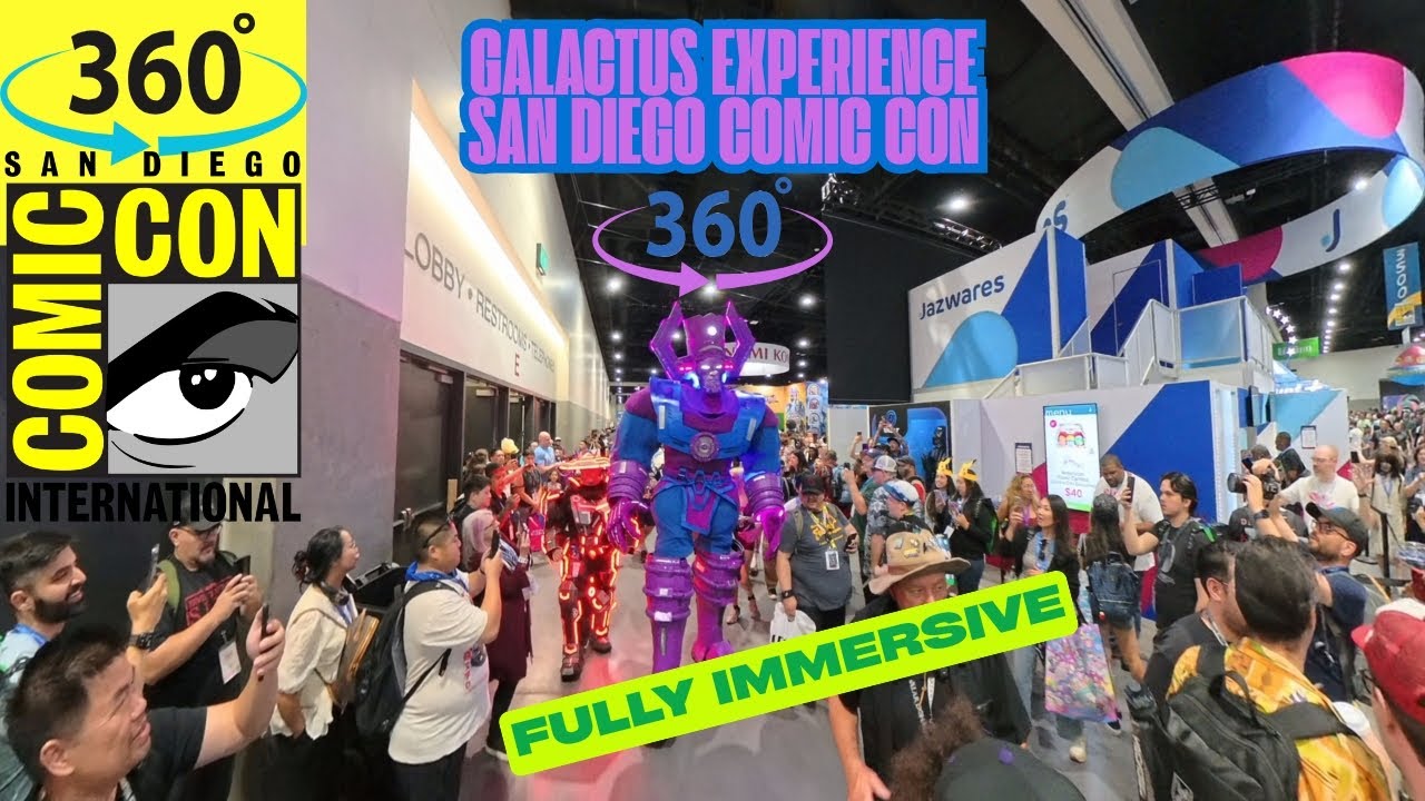 Galactus Takes Over Comic-Con in Stunning 360°! 😱 | SDCC 2025 Immersive ...