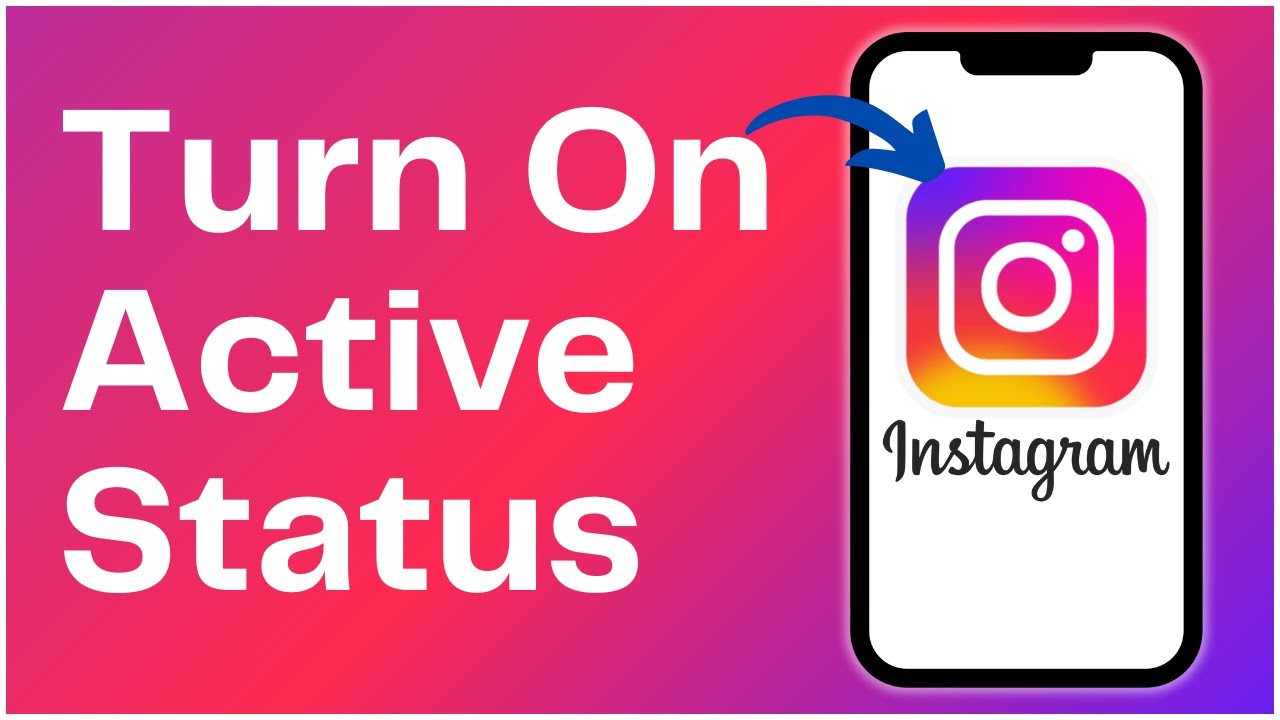 How to Turn On Active Status on Instagram 2024 - YouTube