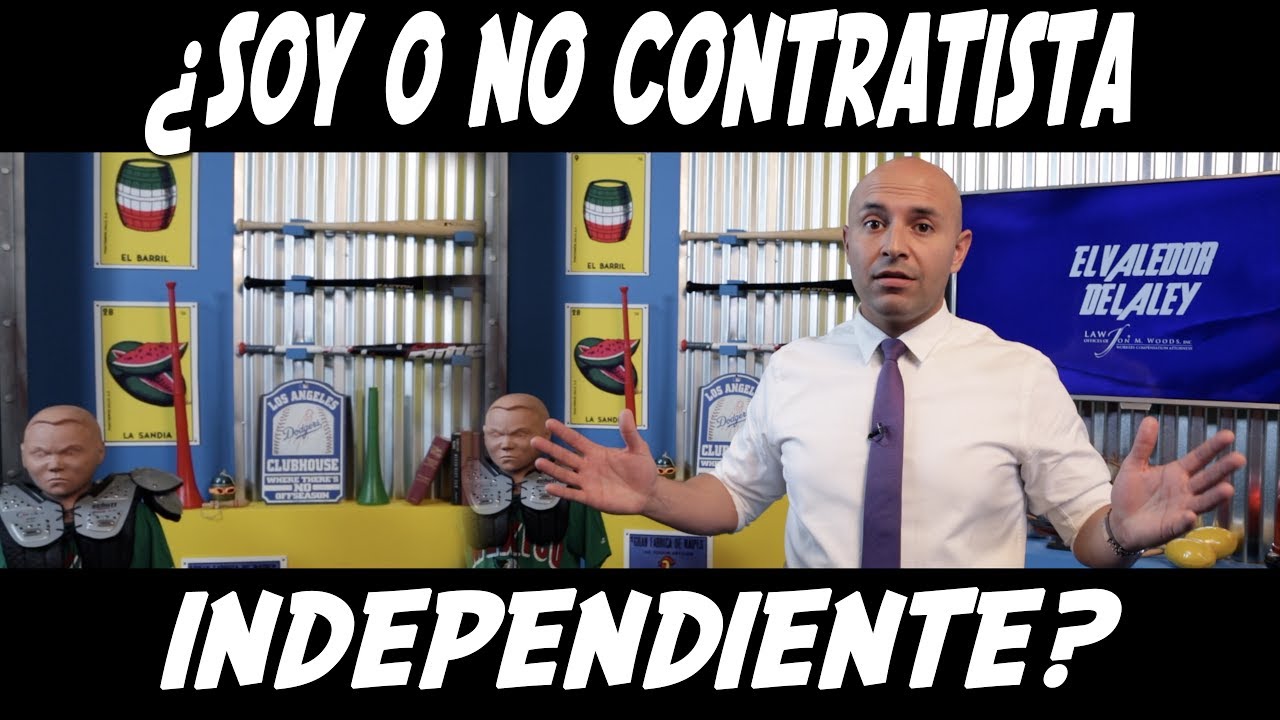 ¿EN REALIDAD TRABAJA COMO CONTRATISTA INDEPENDIENTE? - YouTube