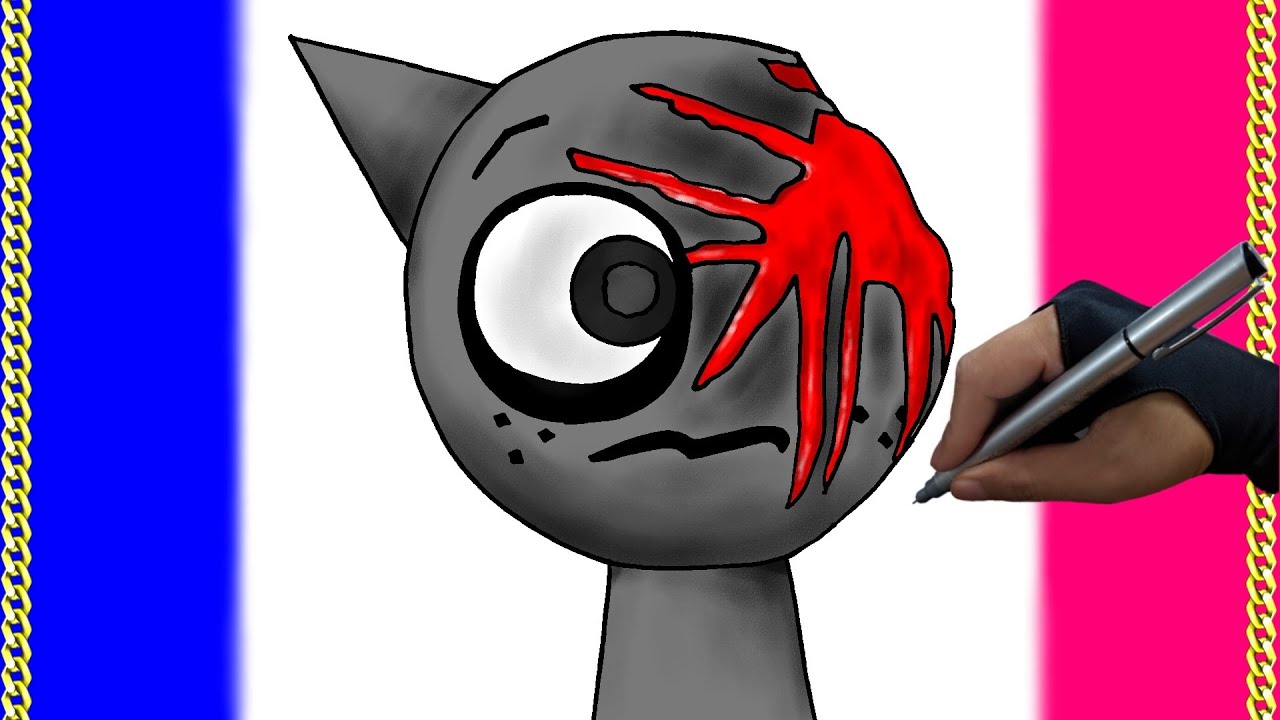 How To Draw Sprunki Phase 3 Gray - YouTube