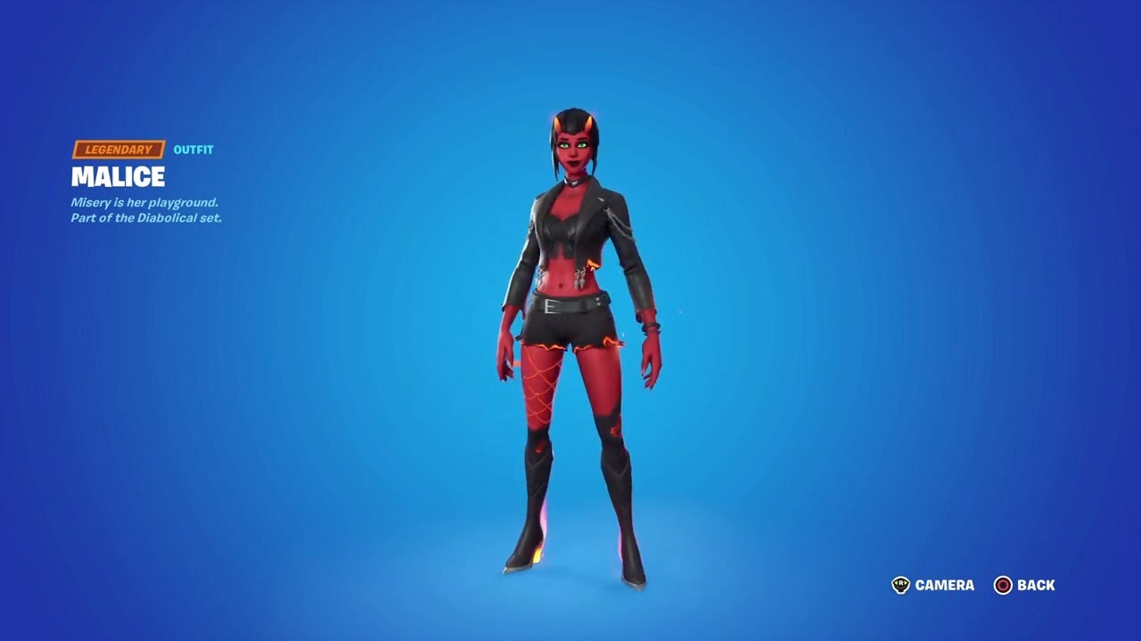 Fortnite Malice Skin - YouTube
