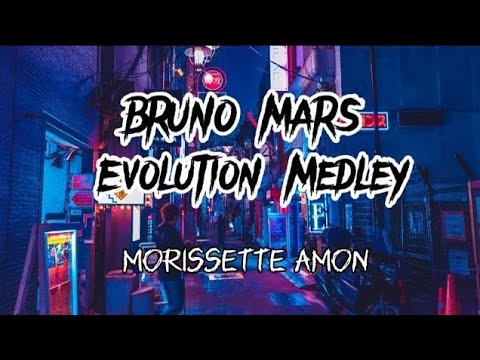 Bruno Mars Evolution Medley- Morissette Amon (Lyrics Video) - YouTube