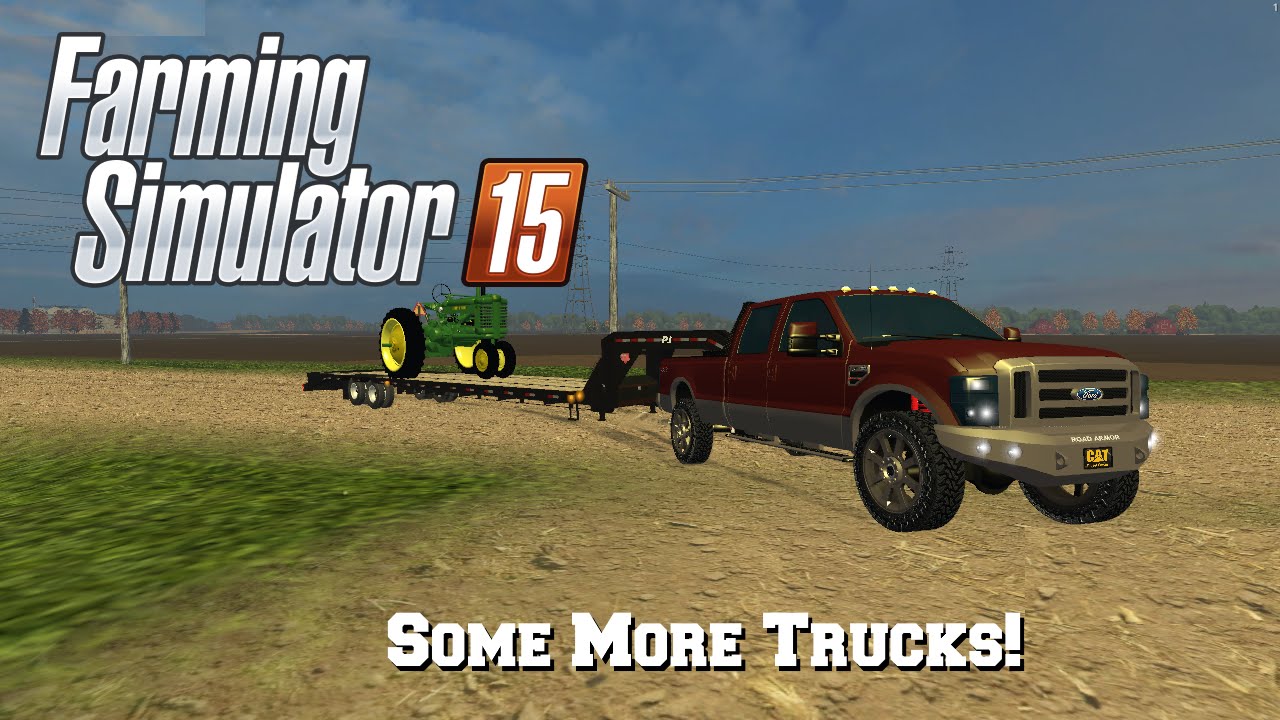Farming Simulator 2015: Mod Spotlight #62: Some More Trucks!! - YouTube