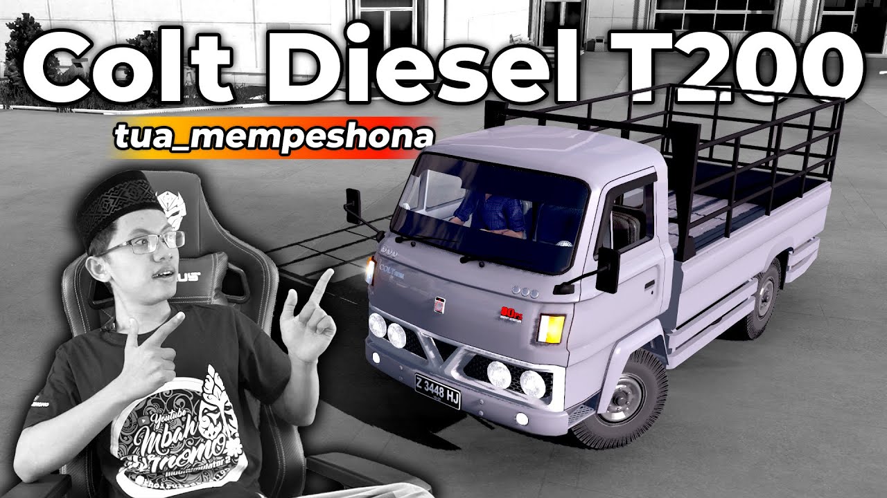 Review Mitsubishi Colt Diesel T200 || Truk Tua Bangka Istimewa ‼😱 - YouTube