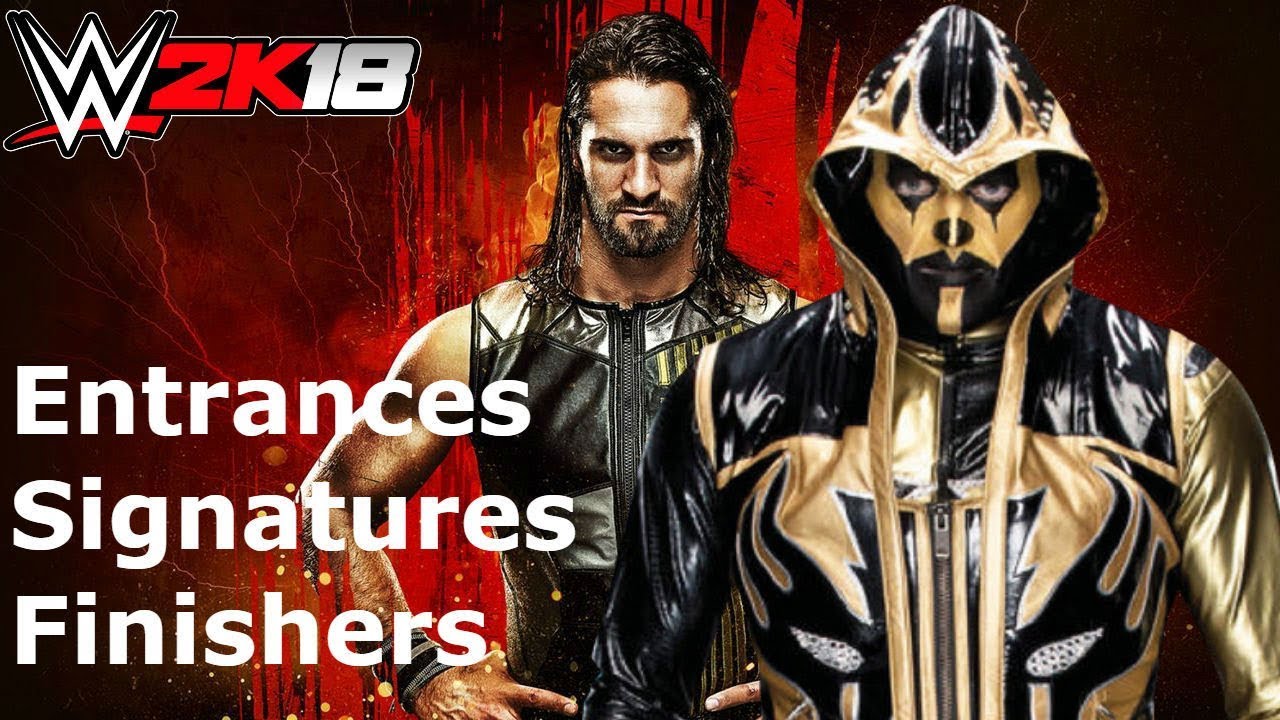 WWE 2K18 Goldust: Entrance/Signatures/Finishers - YouTube