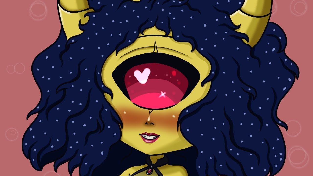 Onoskelis Demon Chibi Digital Art Speedpaint - YouTube