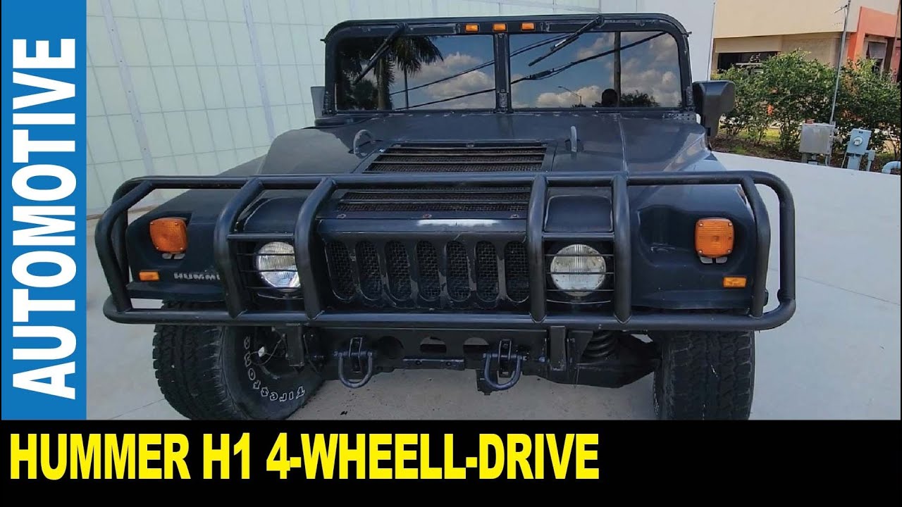 Hummer H1 full-size 4-wheel-drive utility vehicle military car | Jarek ...