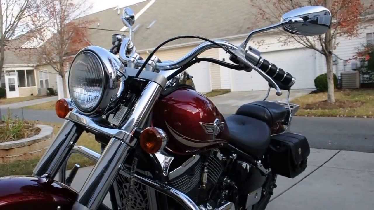 1998 Kawasaki Vulcan VN800b Classic - YouTube
