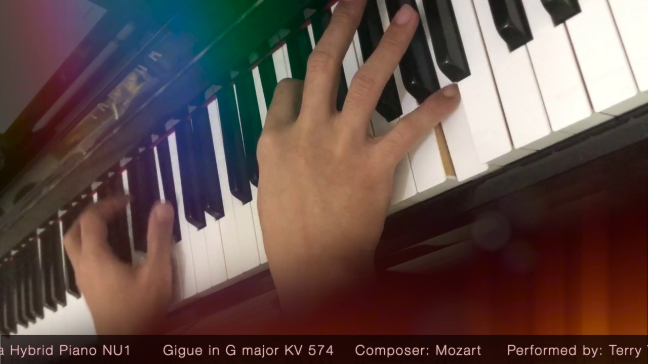 Mozart - Gigue in G Major KV 574 (Performed by Terry Young) - YouTube