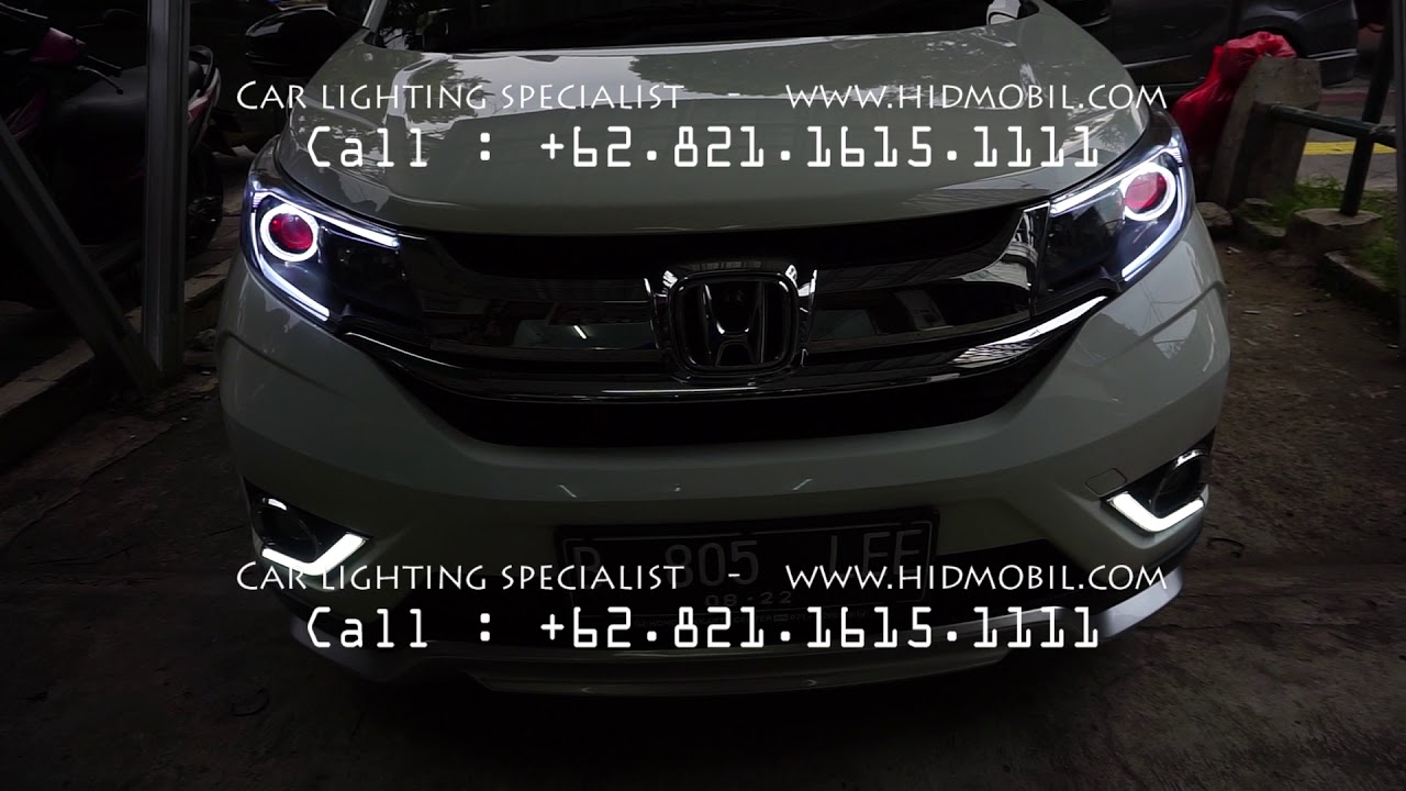Custom Headlamp Honda BRV with Lexus Style - YouTube