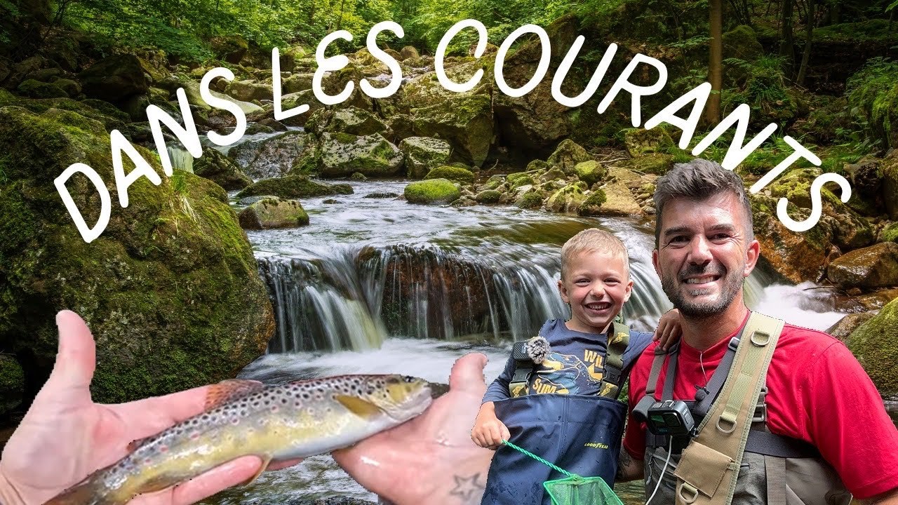 Il ATTRAPE les TRUITES avec son épuisette !!! - YouTube