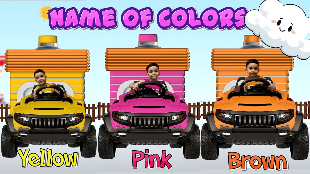 Let's Learn The Colors! - Cartoon Animation Colors Name for Children ...