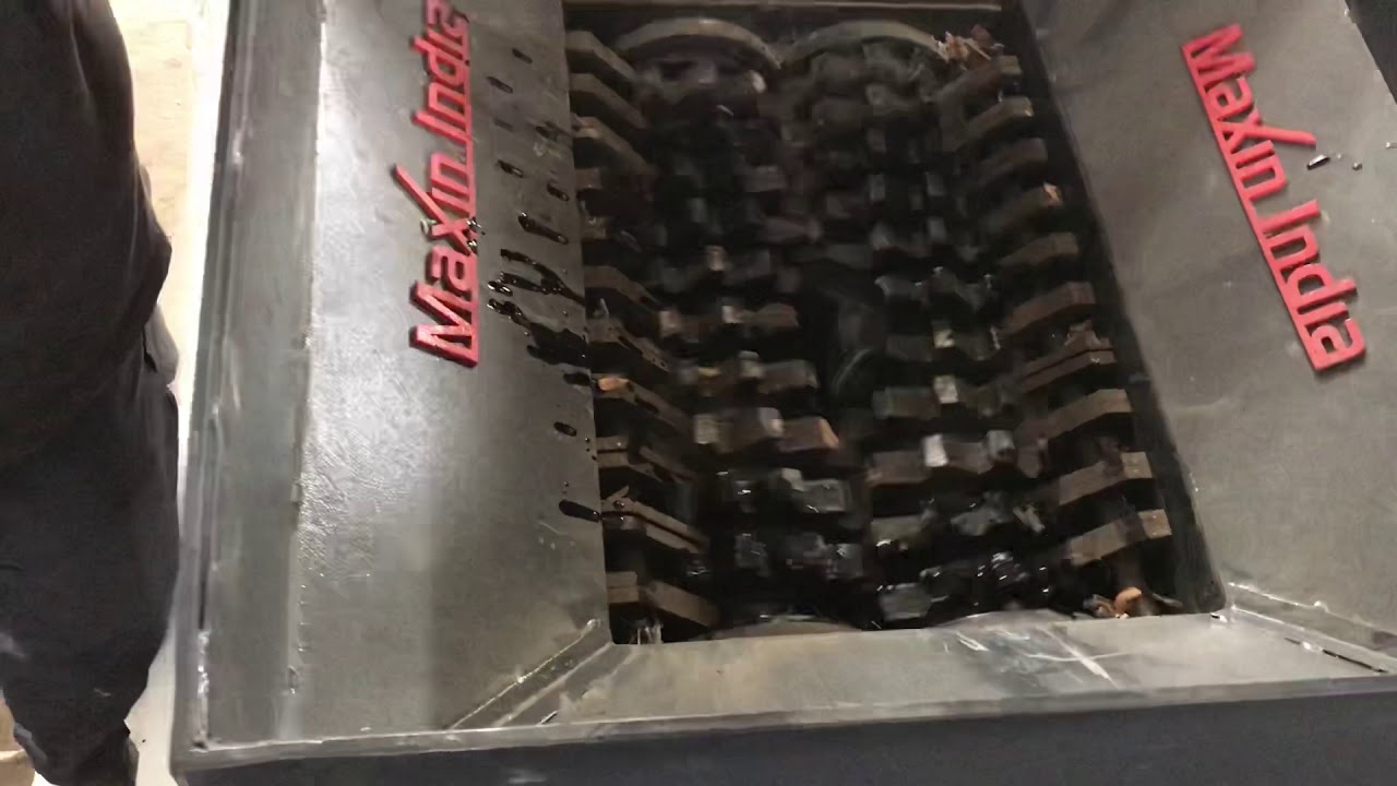 Maxin India Oil Filter Shredder Machine, Oil Filter Shredder, Oil ...