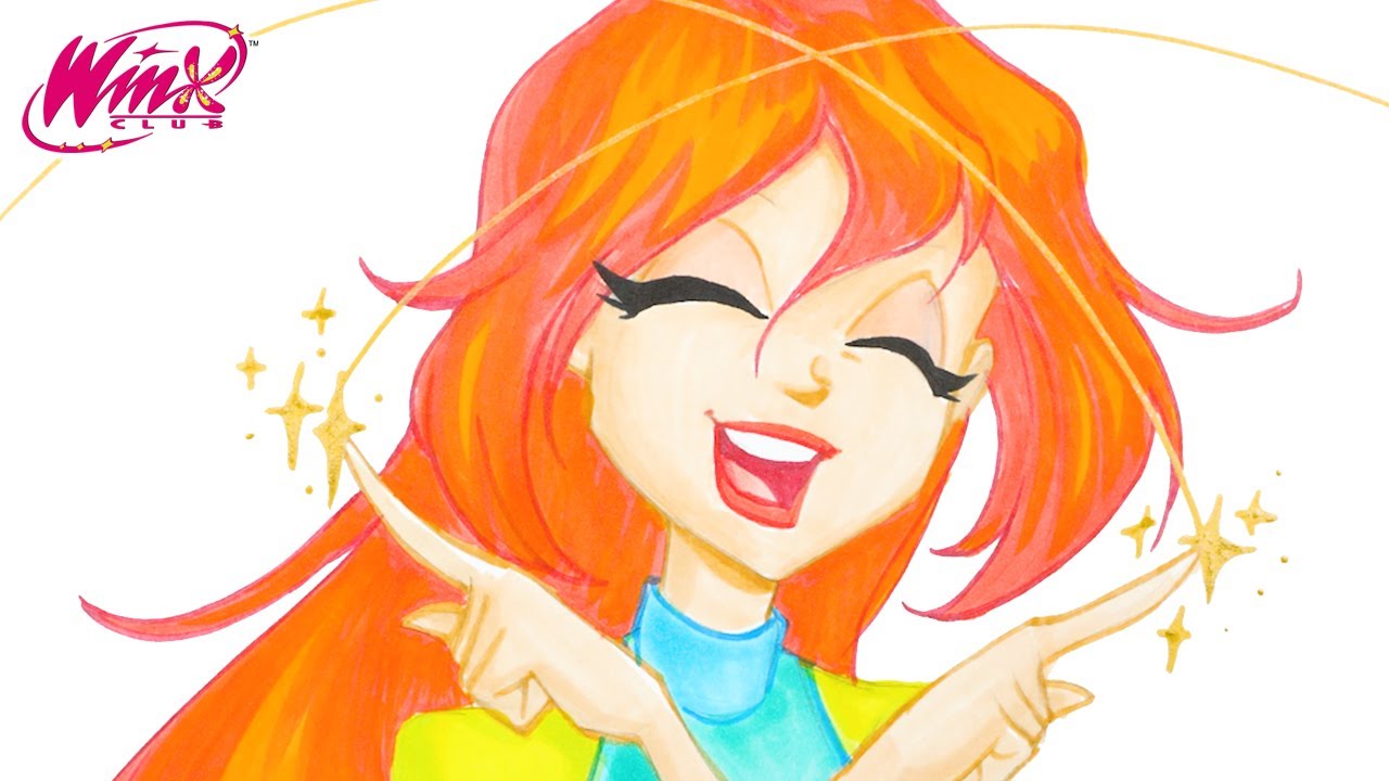 Winx Club - Zeichne und bemale Bloom - YouTube