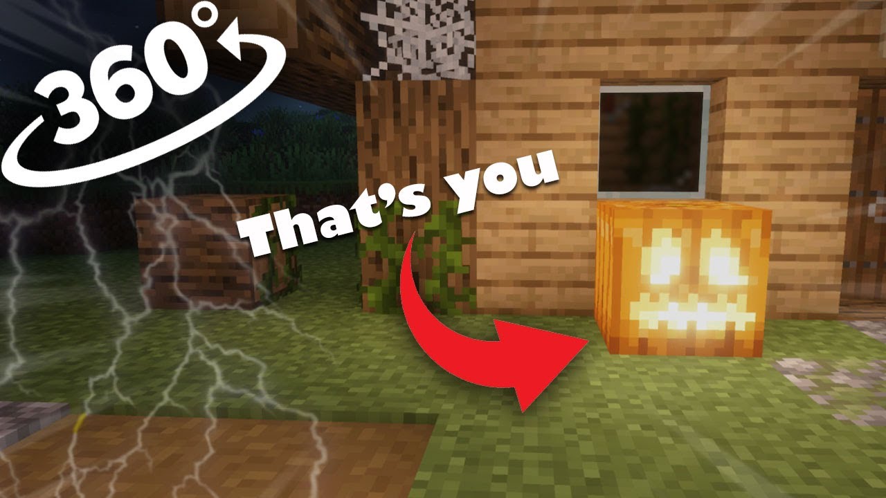 POV: you are a carved pumpkin in a cursed house in minecraft | 360 ...
