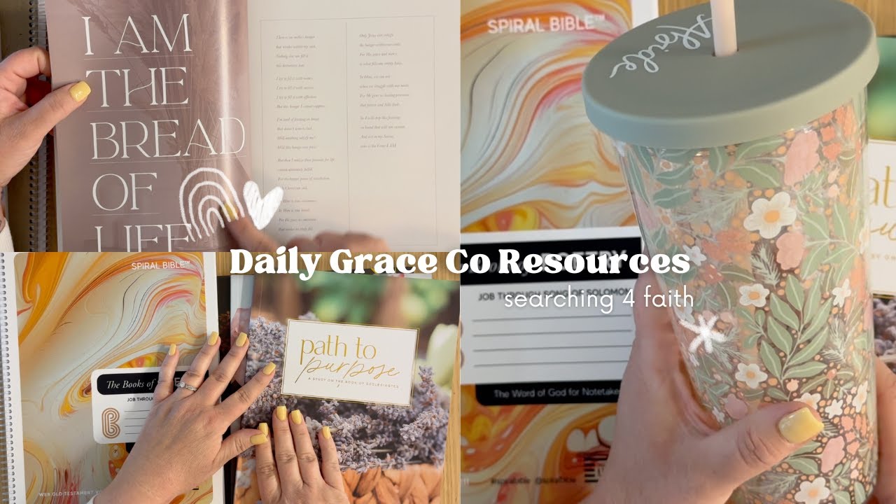 Daily Grace Co Resources Unboxing - YouTube