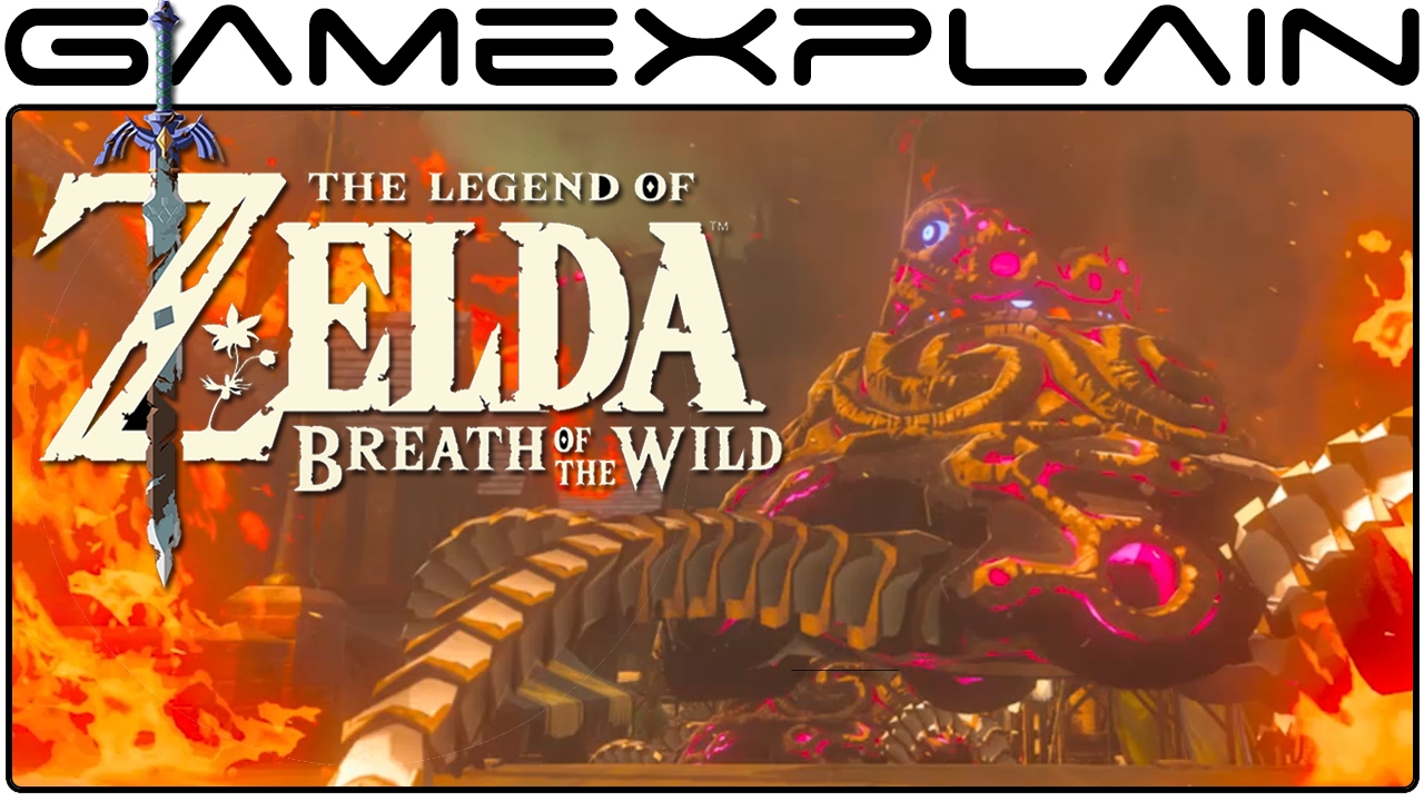 Some New Zelda: Breath of the Wild Gameplay Clips - YouTube