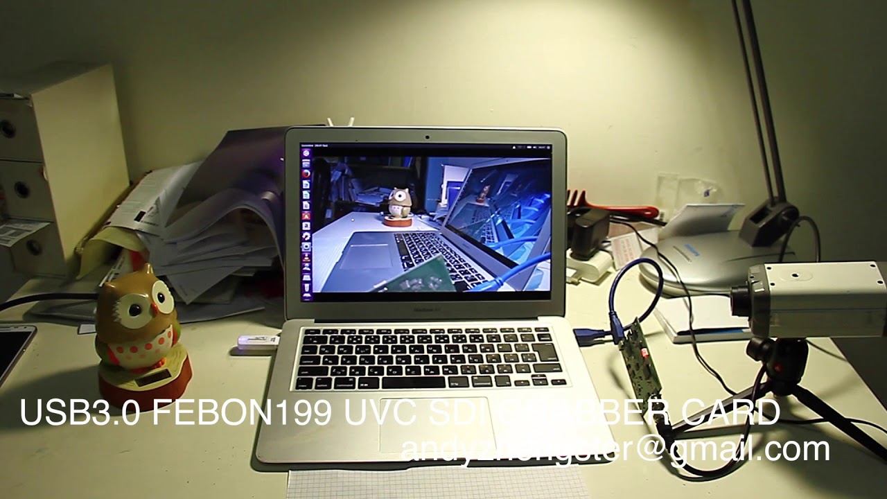 USB3.0 UVC SDI cpature card can work on Linux ubuntu without install ...