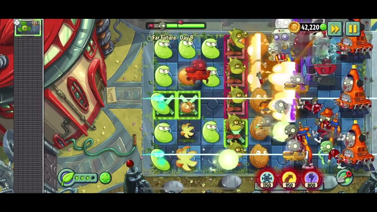 PvZ 2 | Far Future | Day 8 | 2022 - YouTube