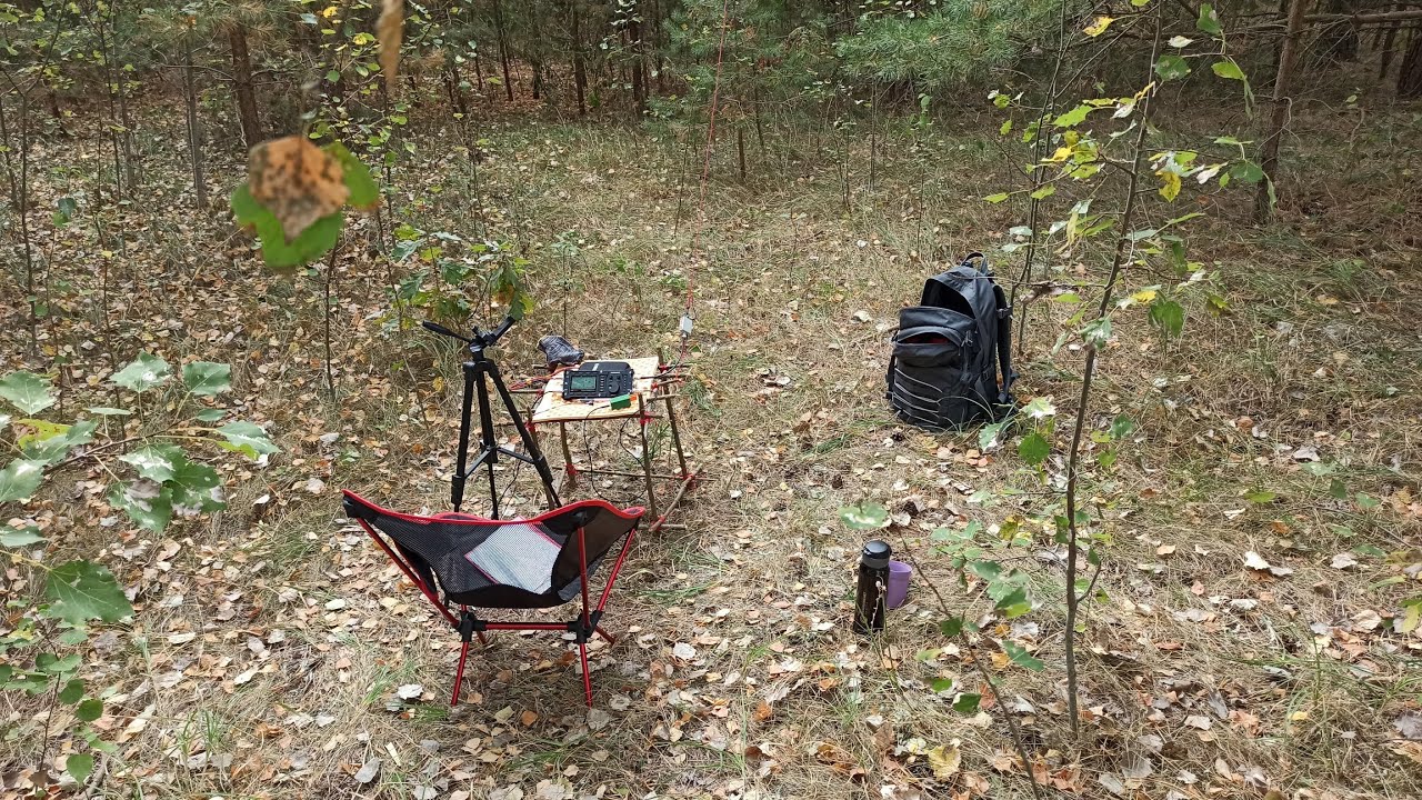 #HAM 2022-09-03: новое QTH и немного QSO в телеграфе на EFHW #Lab599 # ...