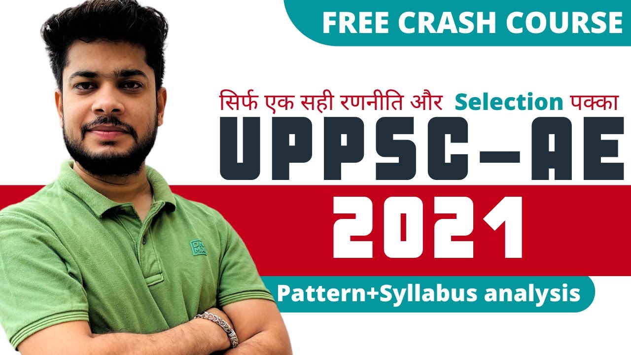 UPPSCAE Pattern & Syllabus AnalysisPart1 FREE CRASH COURSE Devesh Pathak Sir - YouTube