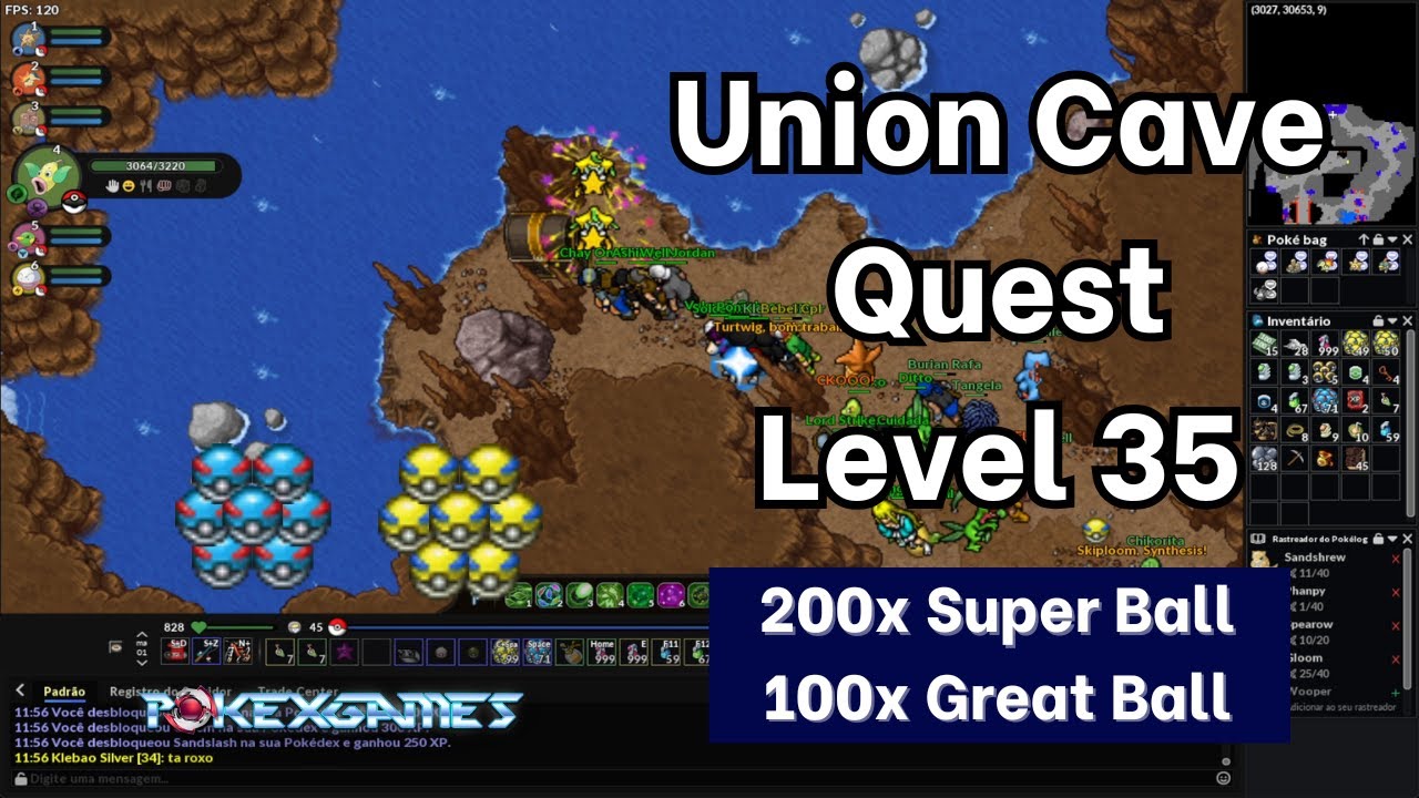 Baú de Union Cave (Level 35+) - PXG - YouTube