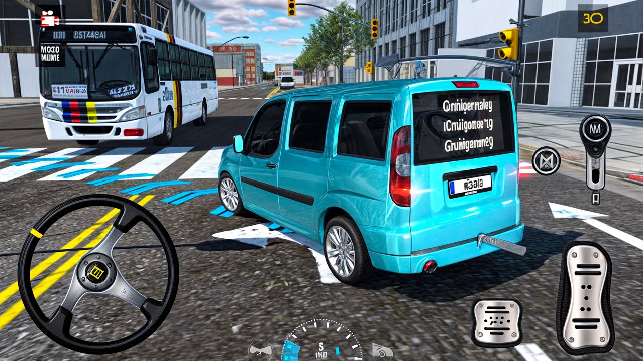 Modified Van Parking Simulator 2025: city mini van driving school | car ...