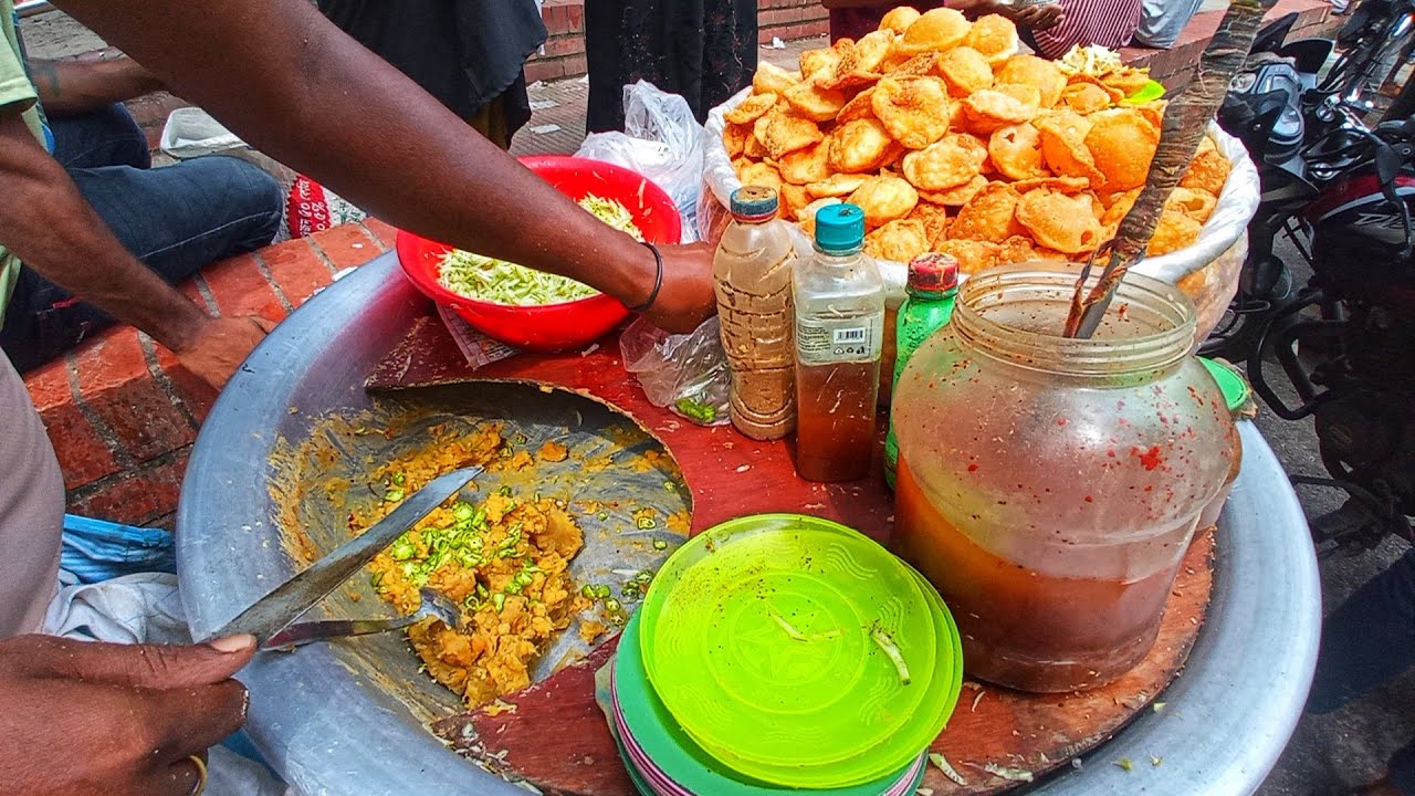 Dhakaiya Famous Velpuri | Bhel Puri | Popular Bangladeshi Street Food ...