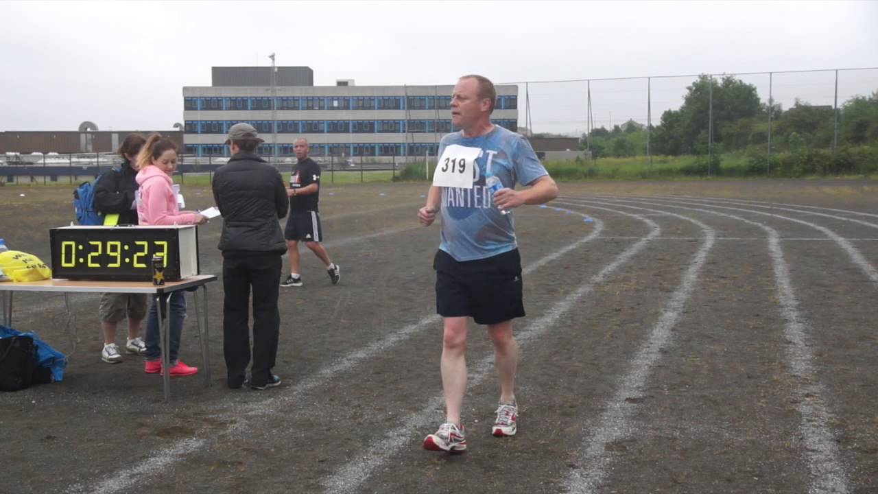 Wester Hailes Fun Run - the finishers! - YouTube