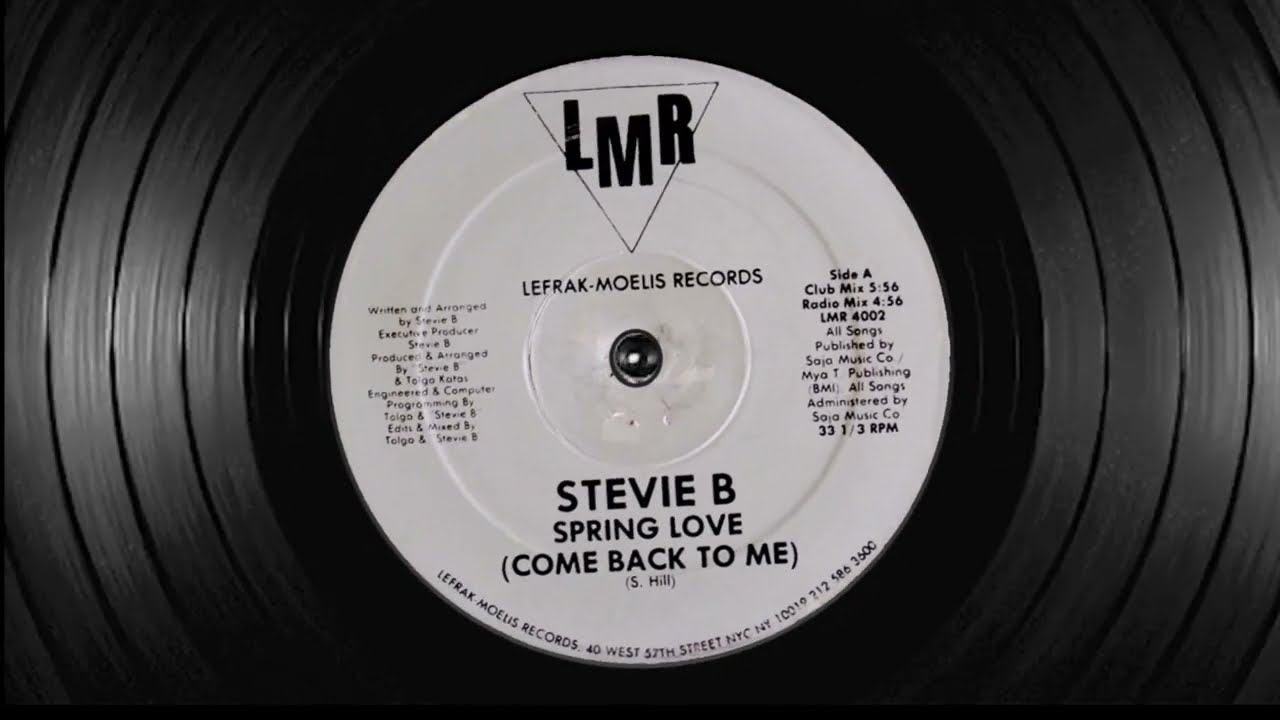Stevie B-Spring Love Vocal Extended - YouTube